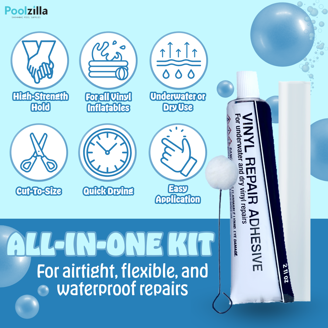 Poolzilla All-In-One Vinyl Liner Repair Kit