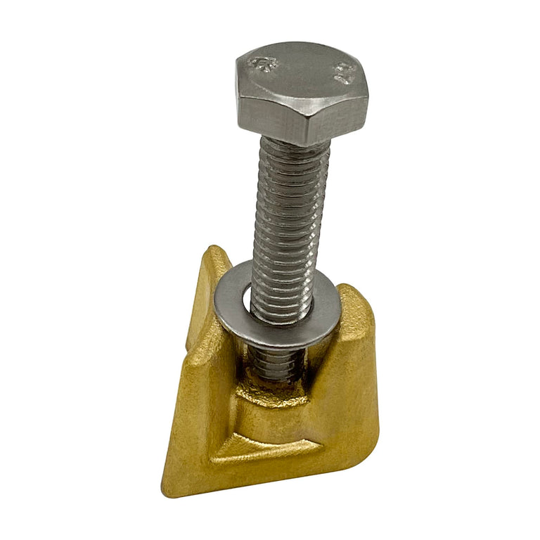 Poolzilla Bronze Wedge Assembly for 4" Pool Ladder Rail Anchors
