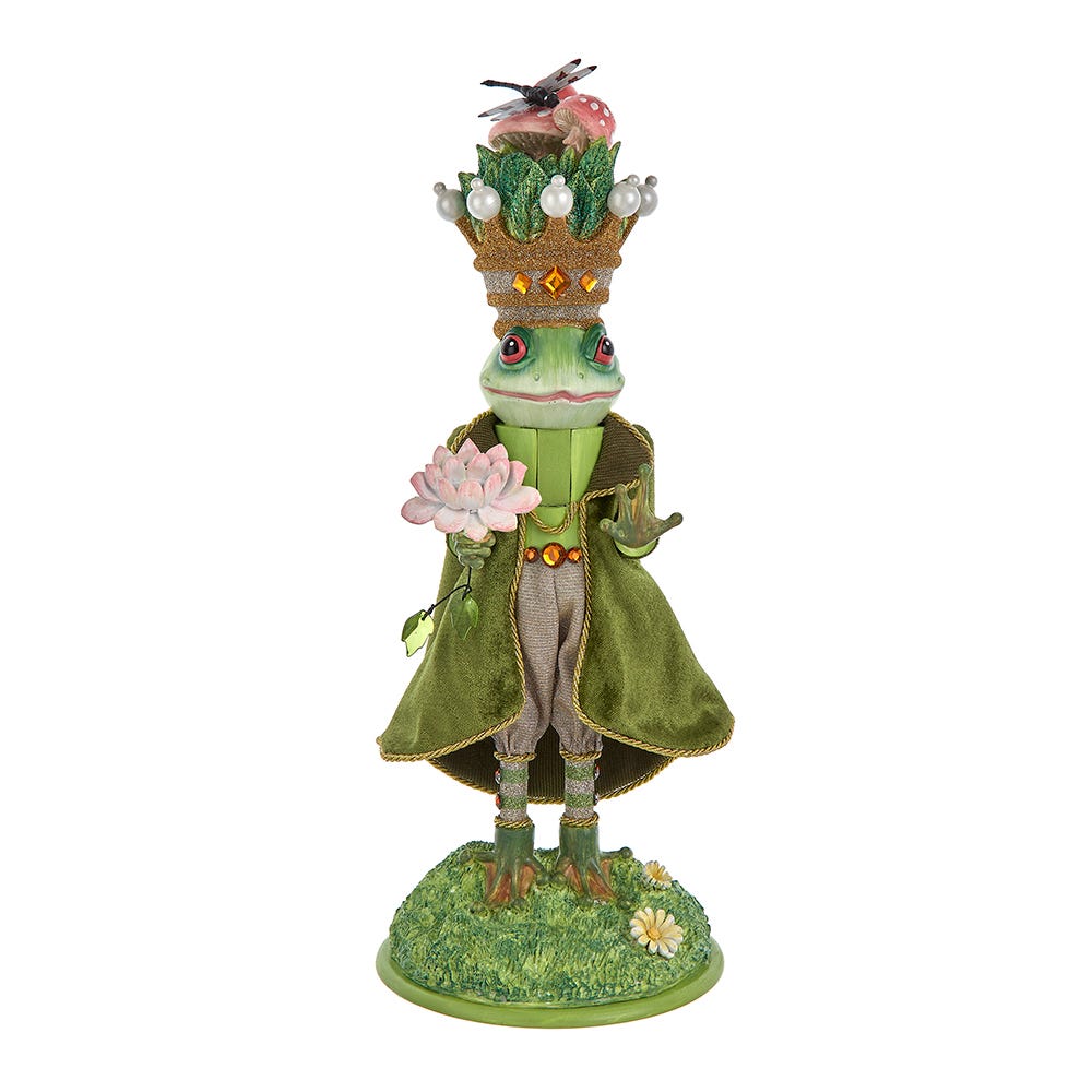 Kurt S. Adler 17“ Hollywood Nutcrackers™ Frog Prince Nutcracker – Poolzilla